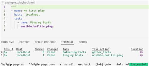 Chapter 5 Writing And Running A Playbook With Ansible Development