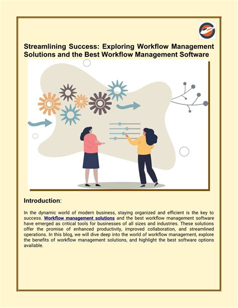 Ppt Streamlining Success Exploring Workflow Management Solutions