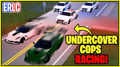 I CAUGHT COPS STREET RACING SHOTS FIRED ERLC Roblox Liberty County