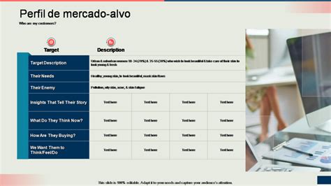 Os 5 Principais Modelos De Perfil De Mercado Alvo Amostras E Exemplos