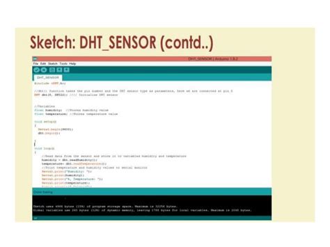 integration of sensors and actuators with arduino pptx