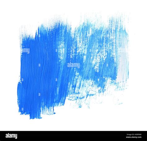 Blue Paint Brush Stroke Isolated Paint Brush Stroke Blu NBKomputer