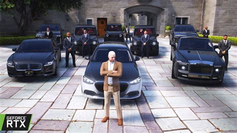 GTA 5 RUSSIAN MAFIA CONVOY MAFIA GANG WAR MAFIA CARS Compilation
