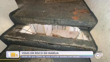TEM Notícias 1ª Edição Bauru Marília Laudo diz que CDHU da zona sul