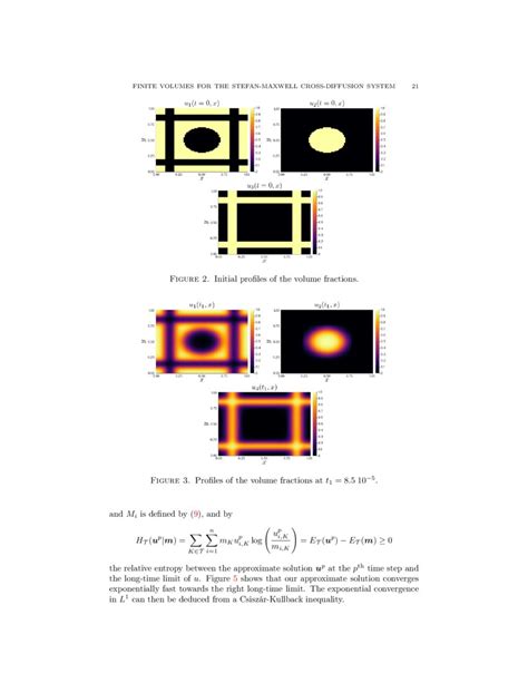 finite volumes for the stefan maxwell cross diffusion system deepai