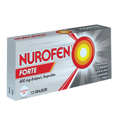 Nurofen Forte 400 Mg X 12 Comprimate
