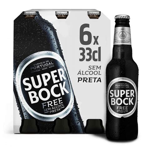 Dark Beer Super Bock No Alcohol Pack 6x33cl
