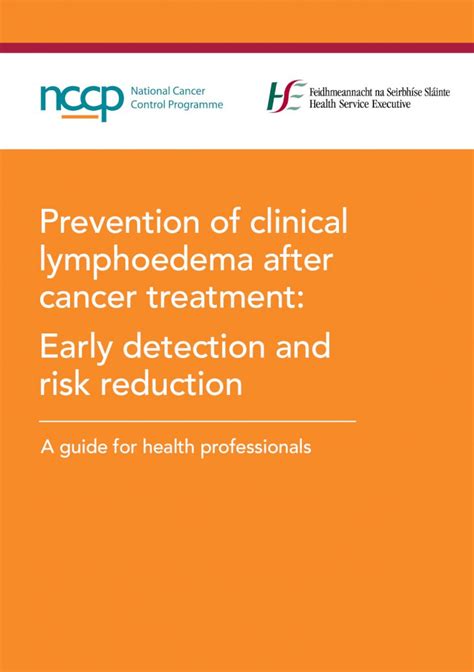 PDF Prevention Of Clinical Lymphoedema After Cancer Treatment