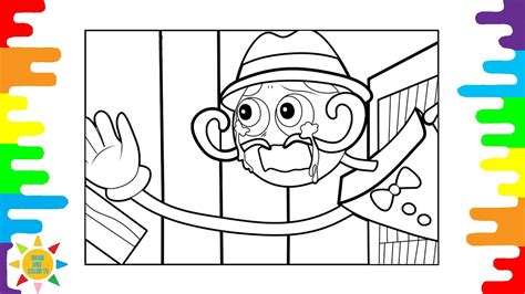 Poppy Playtime Coloring Daddy Long Legs Coloring Page Cartoon Why