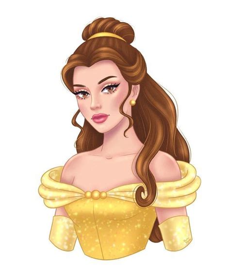 Disney Princess Artwork Disney Princess Belle Disney Princess