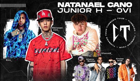 Natanael Cano Y El Dream Team De Los Corridos Tumbados De Gira En M Xico