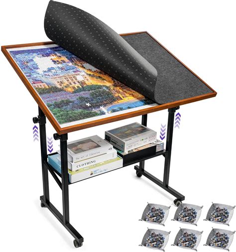 Amazon Jigsaw Puzzle Table 1500pcs Adjustable Five Up Angles