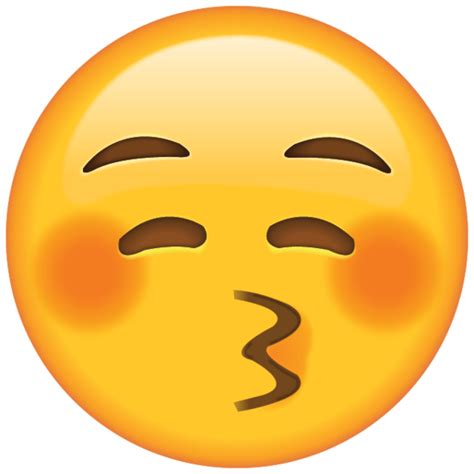Blushing Emoticon Symbol