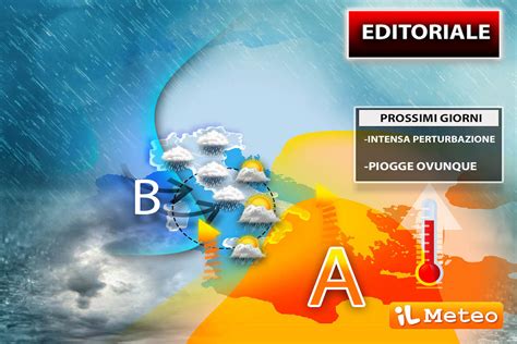 Meteo Da Domani Intensa Perturbazione Atlantica Tornano Le Piogge Su