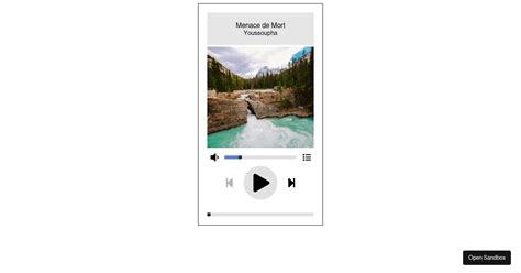 Audio Player Ts Codesandbox