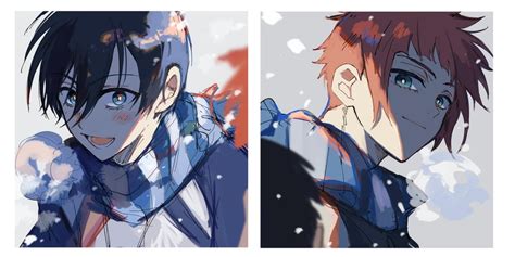Itoshi Rin And Itoshi Sae Blue Lock Drawn By Toramaru 696anna