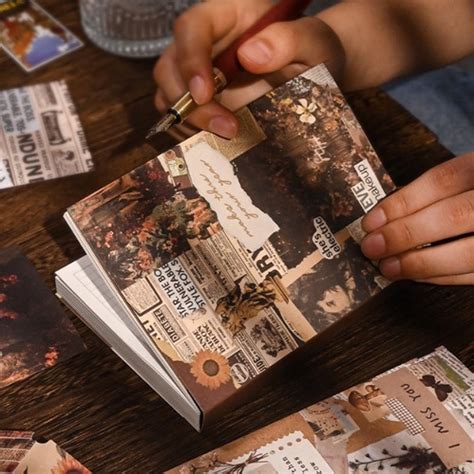 Caderno Pap Is Vintage Colagens Bullet Journal Planner Kawai Frete Gr Tis