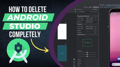 How To Uninstall Android Studio Completely On Windows And Youtube