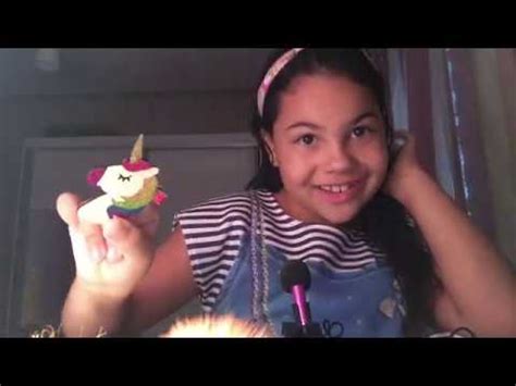 ASMR KIDS MAQUIANDO VOCÊ PARA FESTA Sussurros pincel na tela