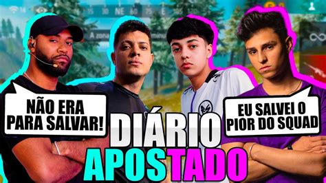DIÁRIO APOSTADO O SQUAD DA RESENHA ENTREGOU ESSE CAMP FACINHO E O