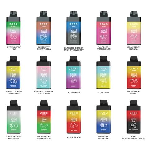 EU US Ship Poco Bl 10000 Puff Disposable Vape 7day Delivery