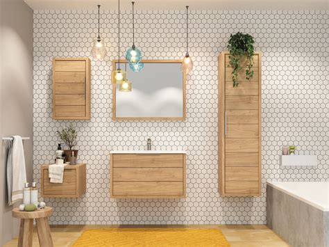 SORENTO Miroir Cadre Bois 80 Cm