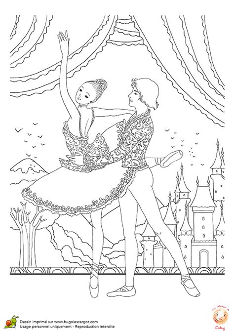 Coloriage Danse Classique
