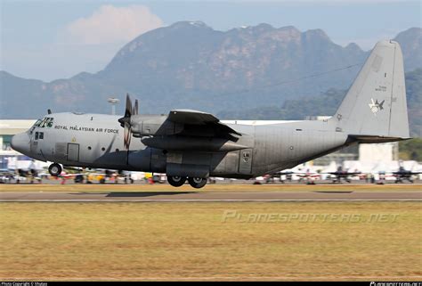 M30 07 Royal Malaysian Air Force Lockheed C 130H Hercules L 382 Photo