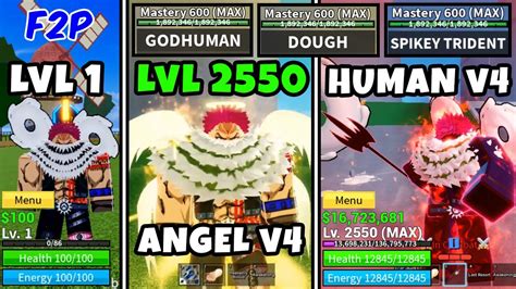 Noob To Pro As KATAKURI Awakened Dough Unlocked Angel Human V4