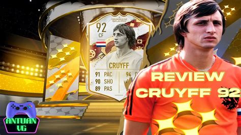 CRUYFF 92 REVIEW 92 CRUYFF ICONO WORLD CUP FIFA 23 REVIEW CRUYFF 92