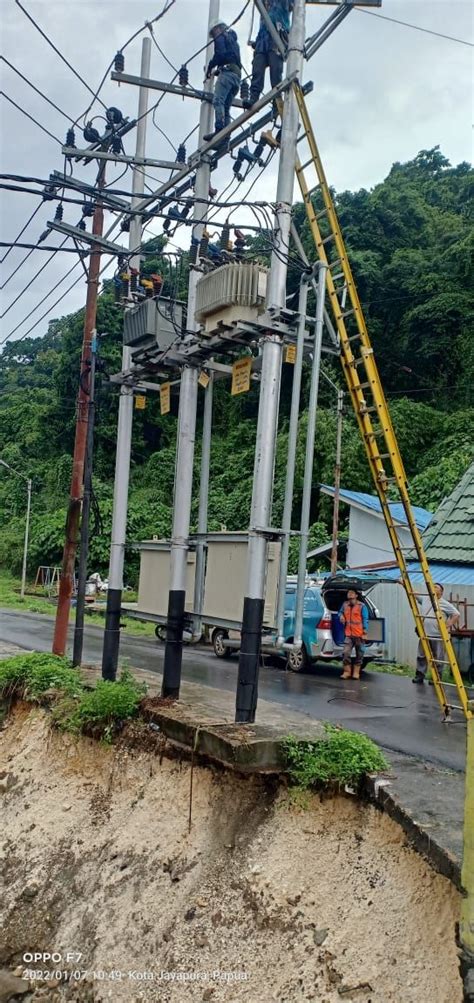 PLN Gerak Cepat Pulihkan Listrik Imbas Banjir Di Jayapura