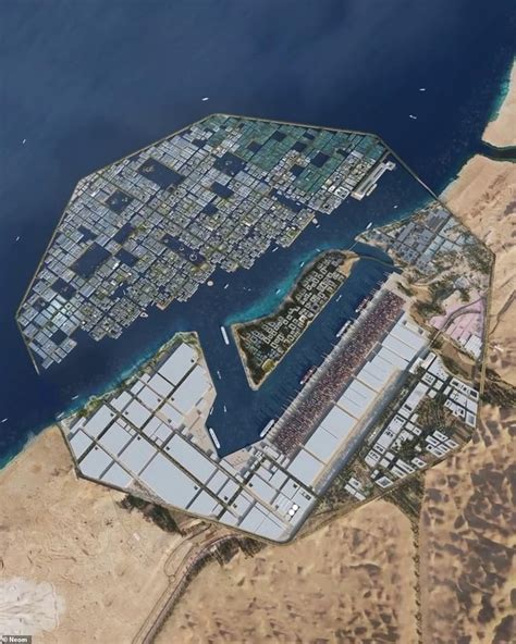 New Satellite Images Show Progress On Saudi Arabia S 75 Mile Long Mega