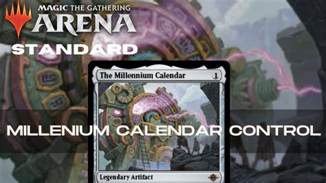 Millennium Calendar Control Standard Bo Event Mtg Arena Youtube