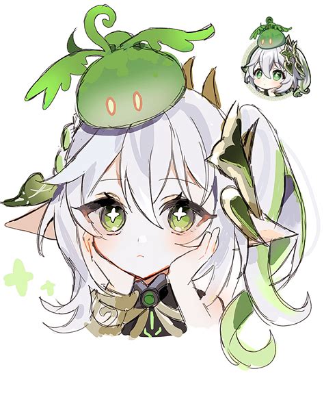 Nahida And Slime Genshin Impact Drawn By N Ohn Danbooru