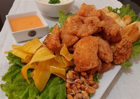 Chicharrón de pescado Receta de Lulu Ortiz Cookpad