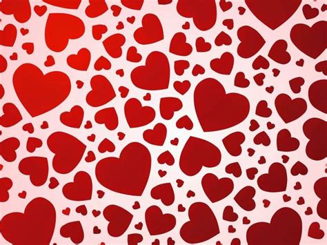 Fondo Corazones Rojos Vector Corazones Para Imprimir Corazones