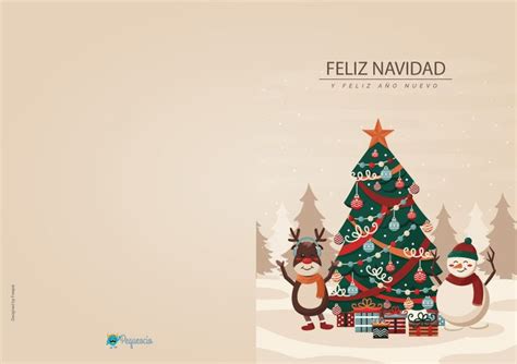 20 TARJETAS NAVIDEÑAS originales para imprimir gratis Pequeocio