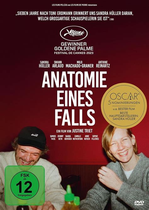 Anatomie eines Falls Amazon co uk Hüller Sandra Arlaud Swann