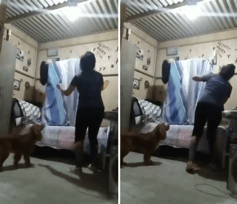 VIDEO VIRAL Encuentra a su hija poseída y se lleva el susto de su