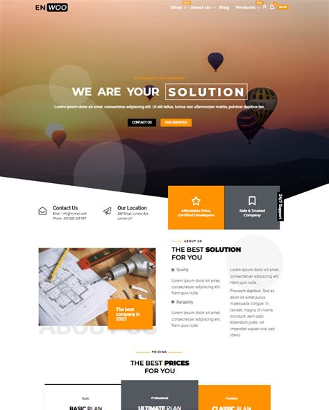 15 Best Free WooCommerce Elementor Templates EnwooWP