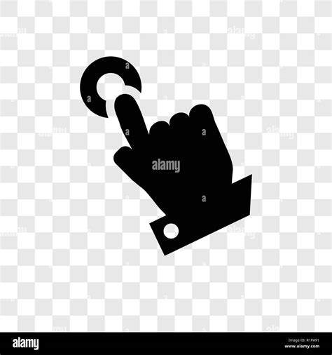 Fingerprint Vector Icon Isolated On Transparent Background Fingerprint
