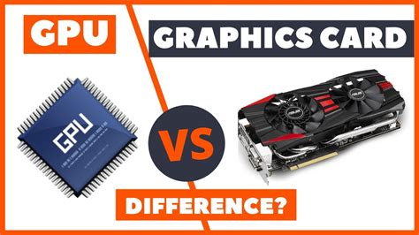 GPU Vs Graphics Card What Is The Difference YouTube