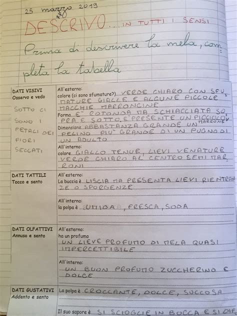 TESTO DESCRITTIVO Blog Di Maestra Mile
