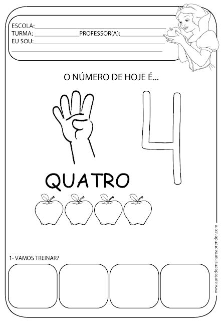 Atividade Pronta Numeral Diy Artes E Mimos