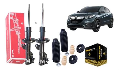 Par Amortecedores Dianteiro Kayaba Honda Hr Kit E Coxins Frete grátis