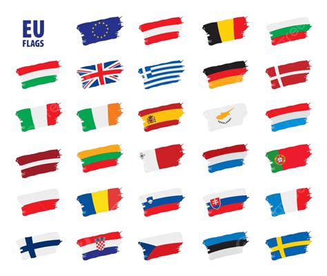 European Flags Png