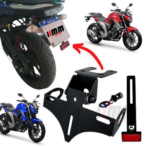 Eliminador De Rabeta Fazer Fz Articulado Suporte De Placa