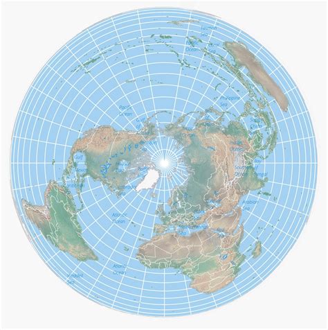 Different Map Projection Types Alaine Leonelle