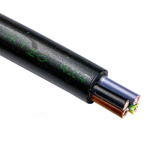 1m kabel przewód energetyczny ziemny YKY 4x4 1KV UV drut zewnętrzny 4 x