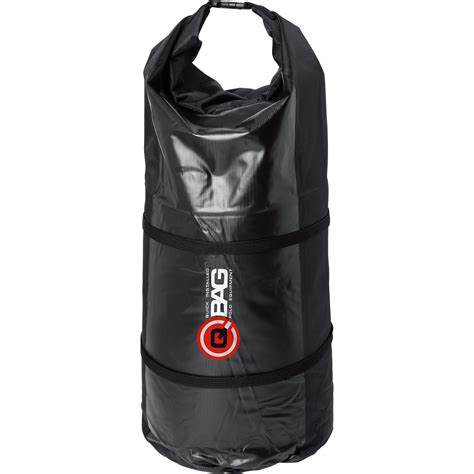 QBag Gepäckrolle wasserdicht 01 bis zu 50 Liter Stauraum schwarz POLO